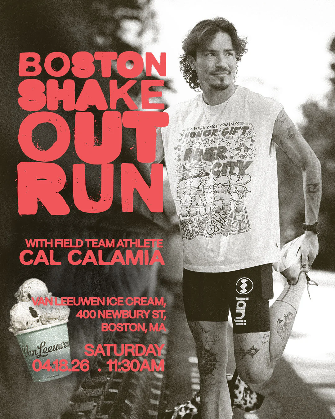 Shakeout with Cal Calamia and Janji | Marathon Weekend